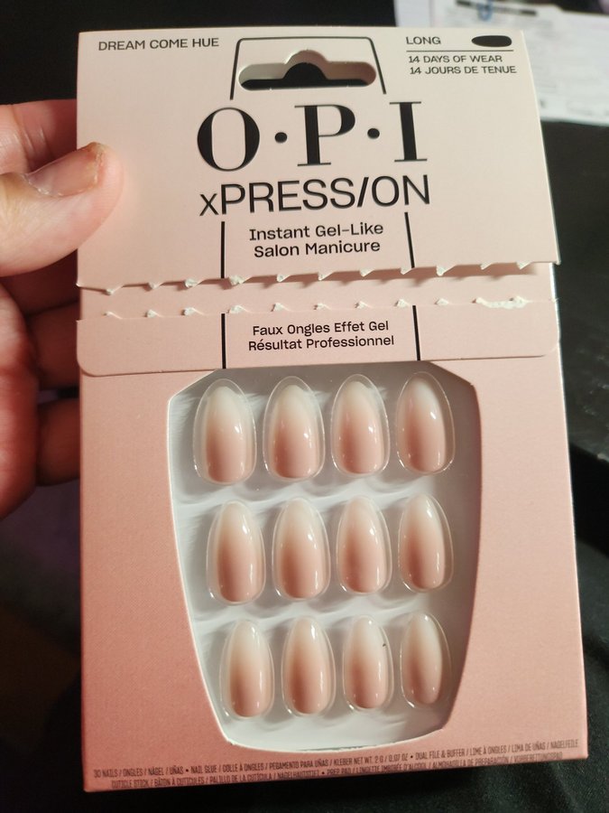 OPI xPRESS/ON Instant Gel-Like Salon Manicure -.. | Köp på Tradera ...