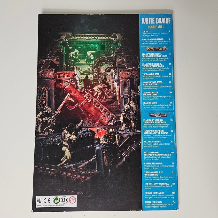 White Dwarf issue 481 - Games Workshop Warhamme.. | Köp på Tradera ...