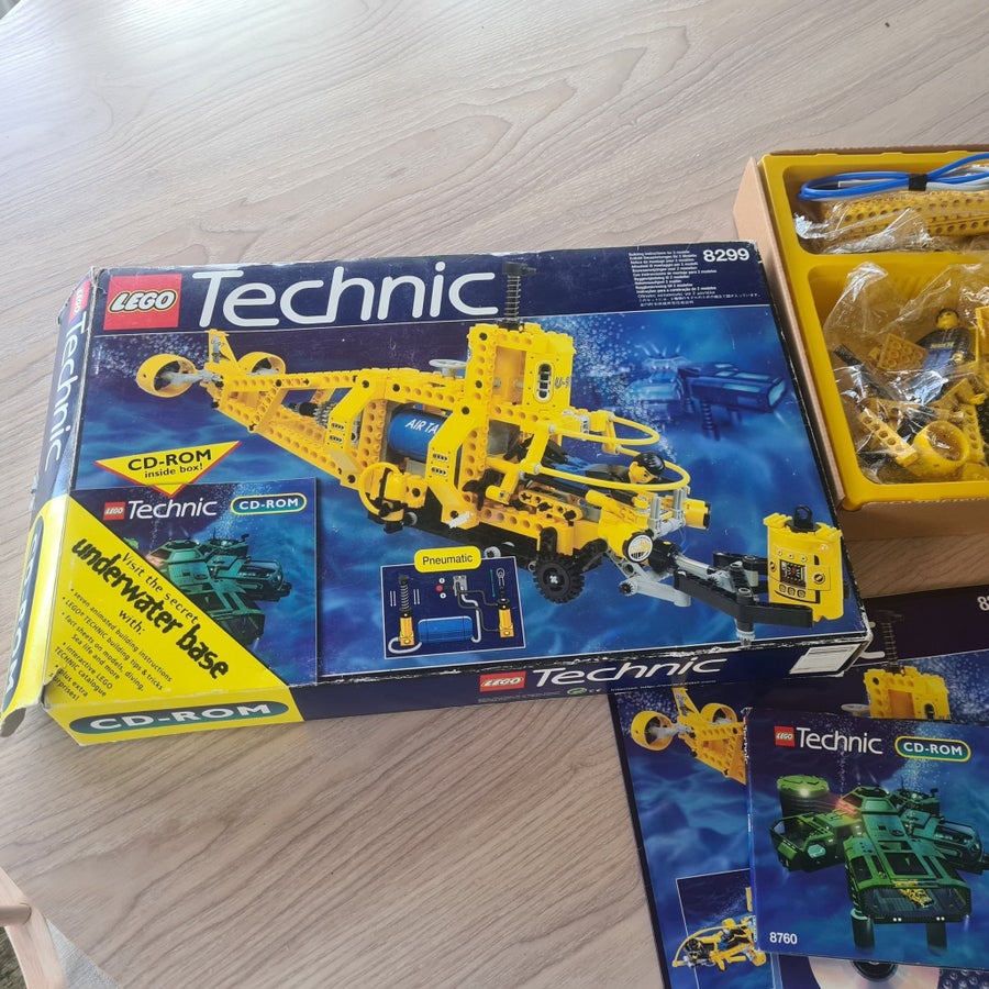 LEGO Technic 8299 Pneumatic Power med CD-ROM | Köp på Tradera (737308942)