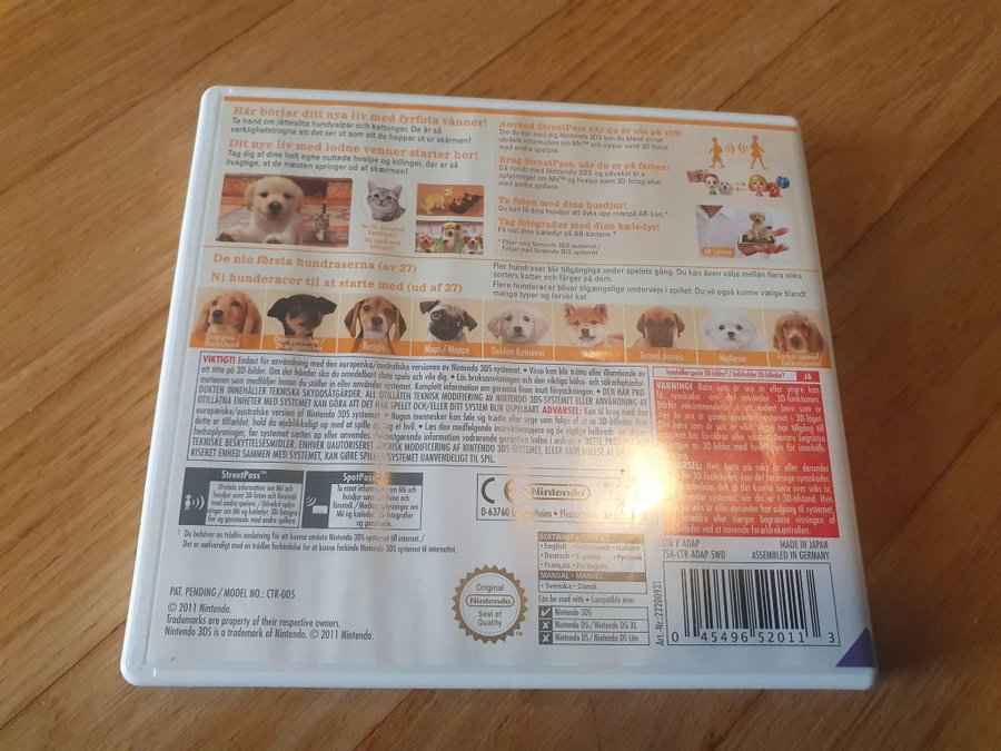 Nintendogs + Cats: Golden Retriever till Ninten.. | Köp på Tradera (713100391)