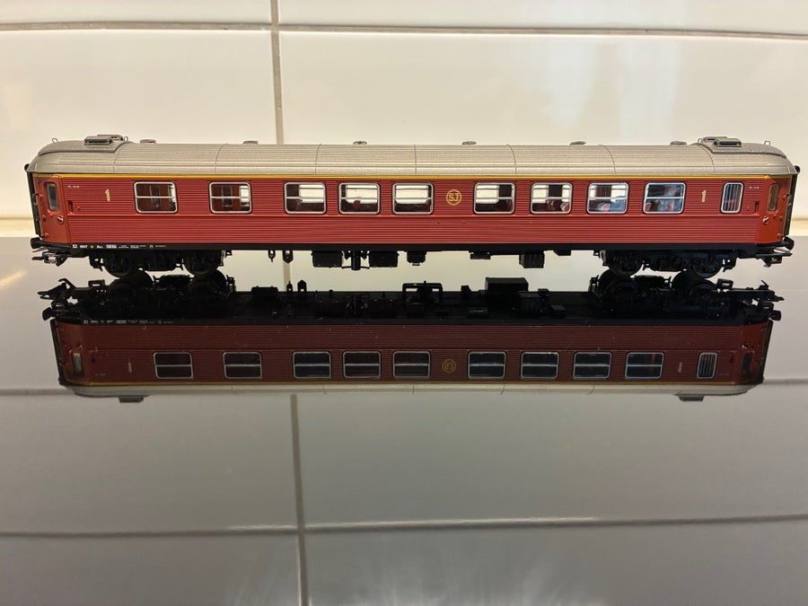 NMJ SJ A2 5047 Första Klass Vagn | Köp på Tradera (737186290)