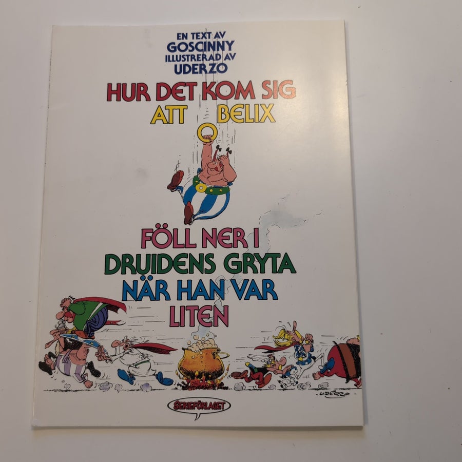 Hur det kom sig att Obelix föll ner i druidens .. | Köp på Tradera ...