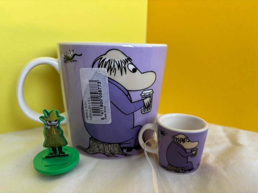 Mumin mugg Hemulen ny med ++ Etikett ++ Utgått | Köp på Tradera (705792128)