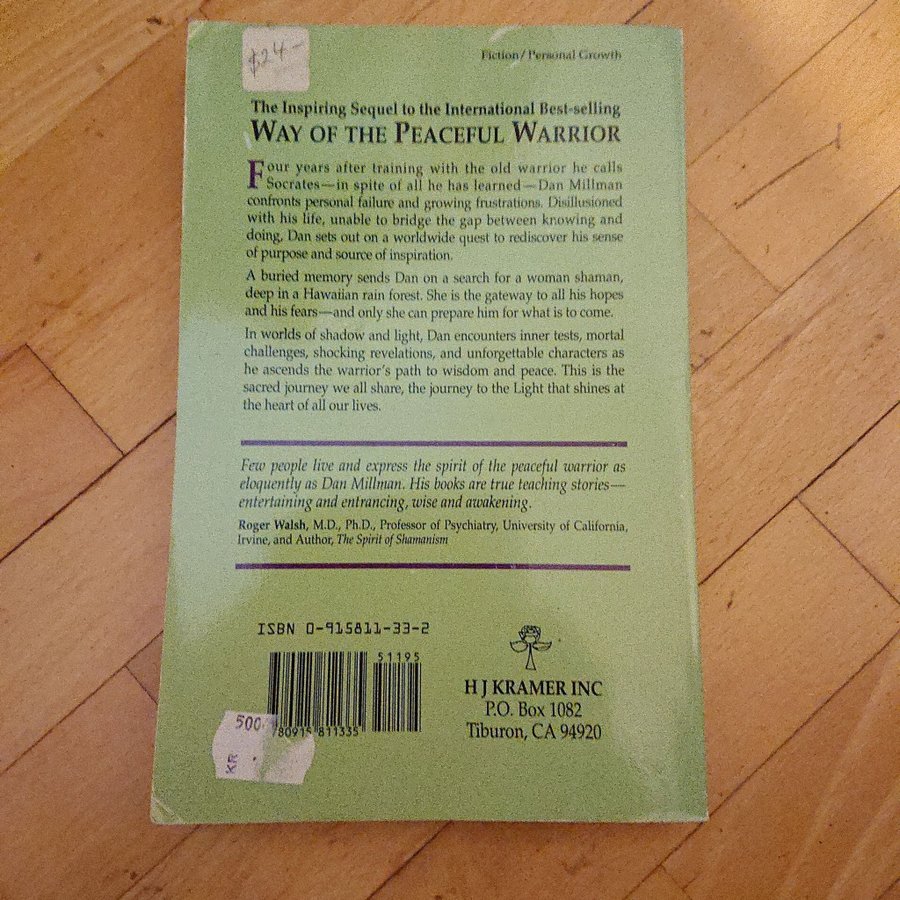 Sacred Journey of the Peaceful Warrior av Dan M.. | Köp på Tradera ...