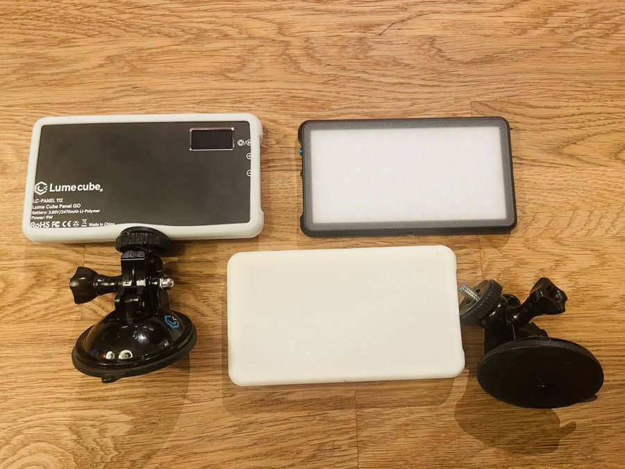 Lume Cube Panel GO - 2 st, LED-panellampor | Köp på Tradera (712179175)