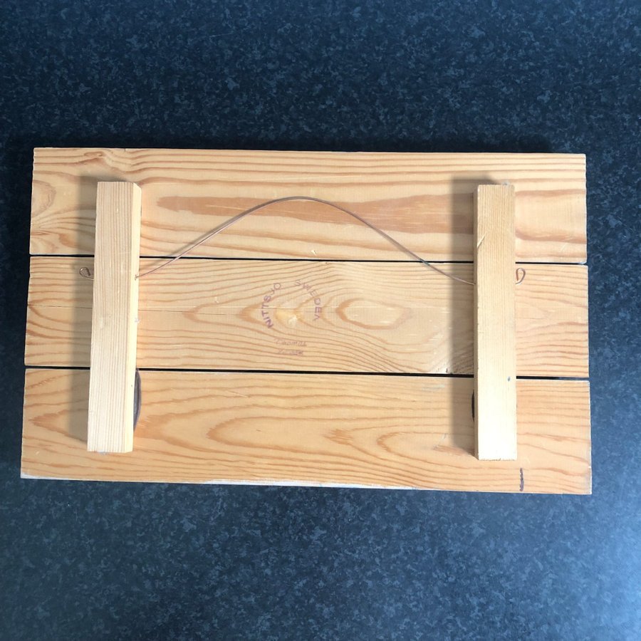 Tavla Räv – Keramik & Trä, Thomas Hellström, Ni.. | Köp på Tradera ...