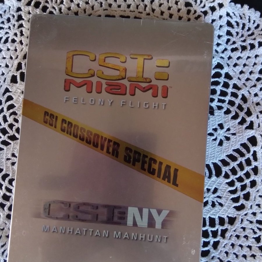 CSI: Miami / CSI: NY - Crossover Special - Felo.. | Köp på Tradera ...