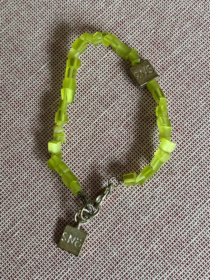 SNÖ of Sweden grönt set med halsband och armband. | Köp på Tradera ...
