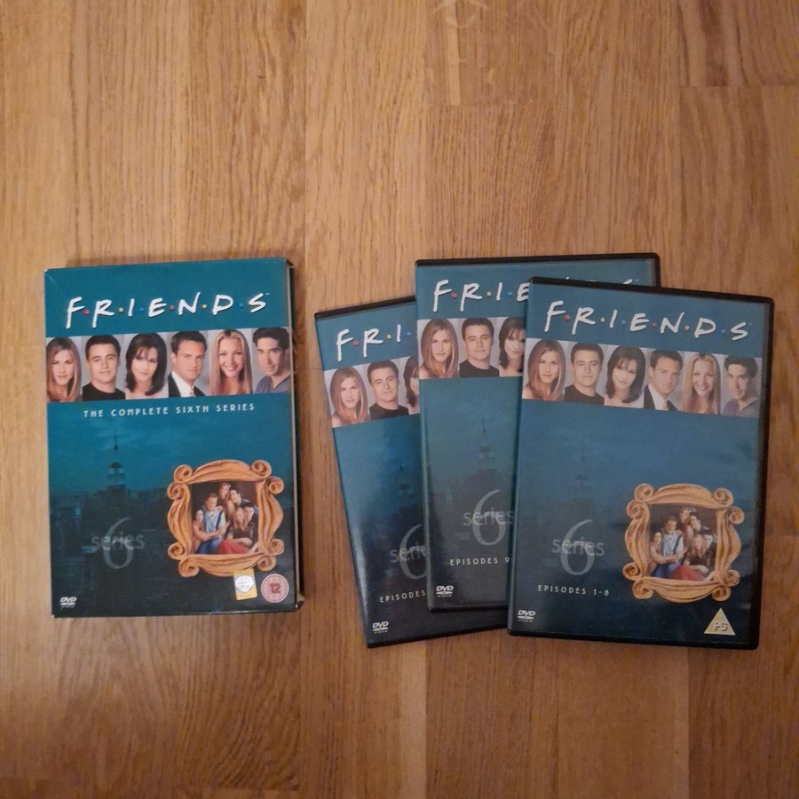 Vänner - Säsong 6 - DVD - FRIENDS - BRUCE WILLI.. | Köp på Tradera ...