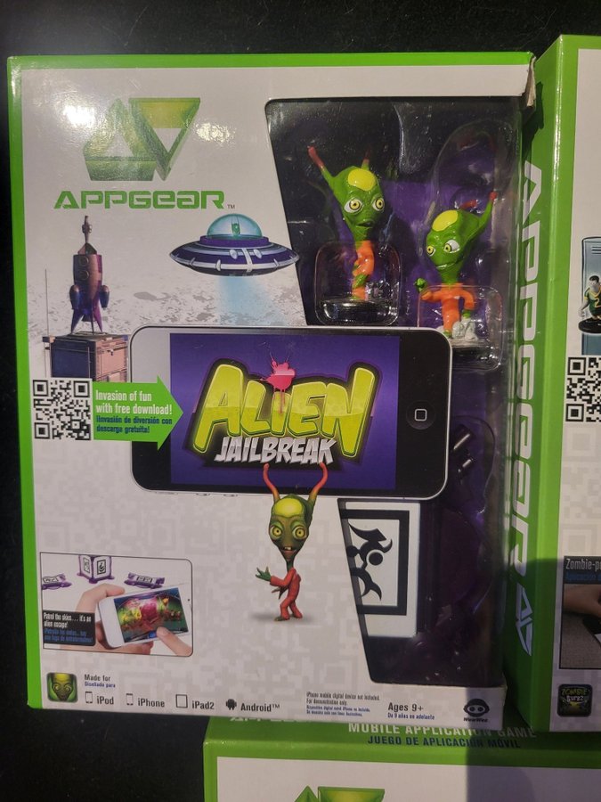 NYA Appgear Zombie Burbs och Alien Jailbreak Fi.. | Köp på Tradera ...