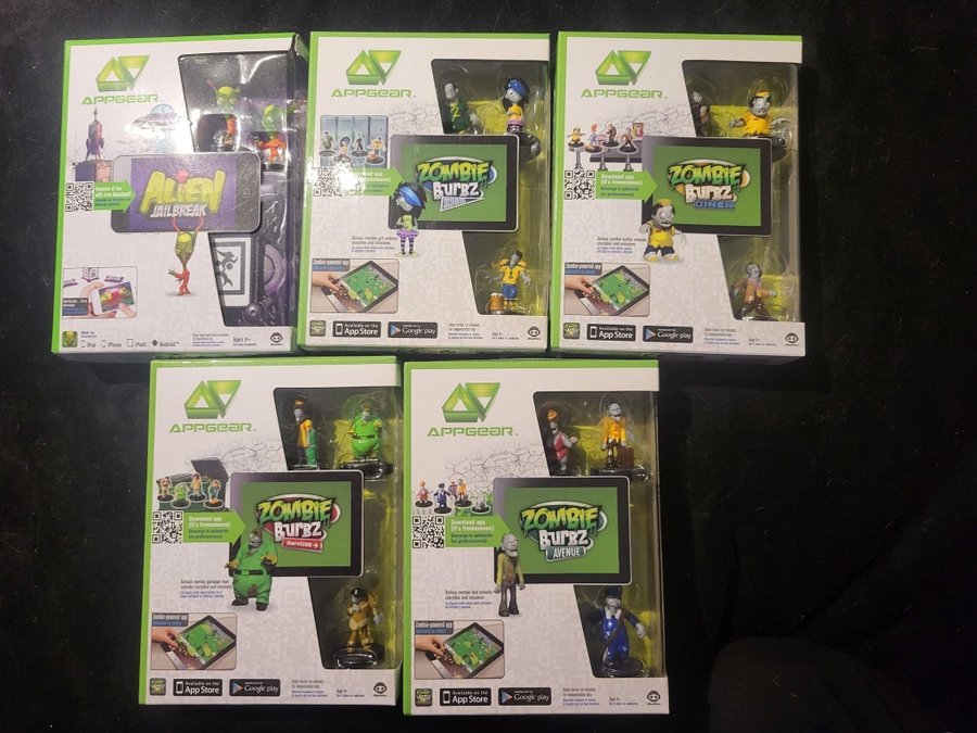 NYA Appgear Zombie Burbs och Alien Jailbreak Fi.. | Köp på Tradera ...