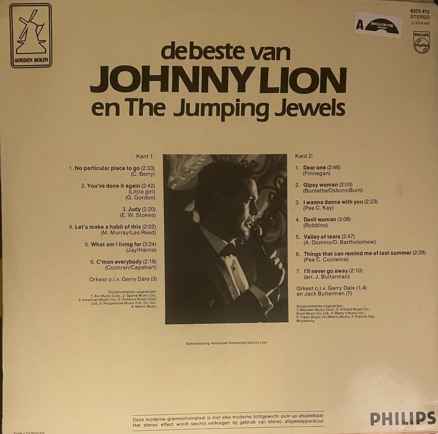 De Beste Van Johnny Lion En The Jumping Jewels .. | Köp på Tradera ...
