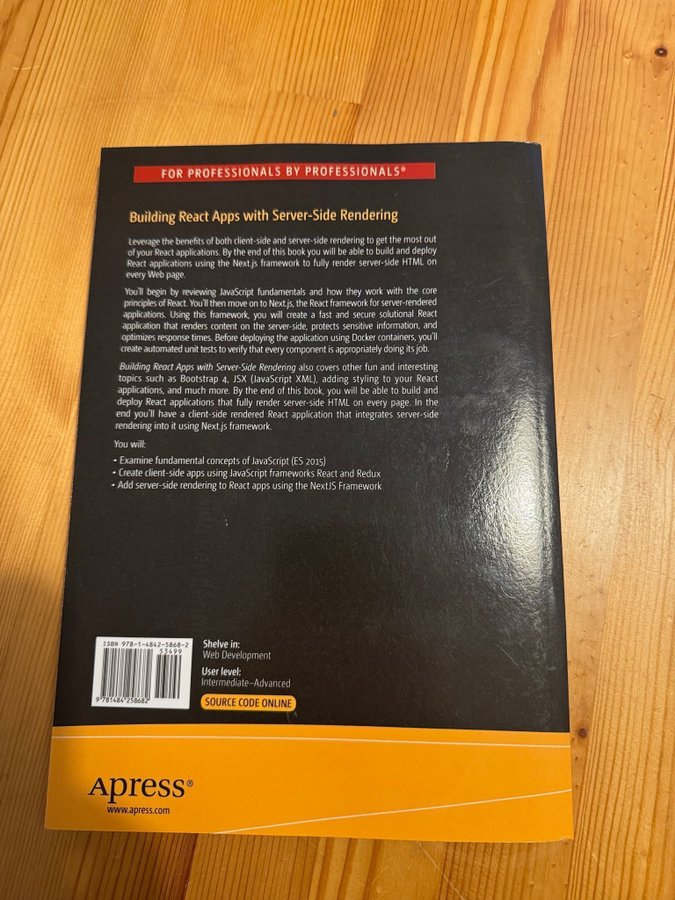 Building React Apps with Server-Side Rendering .. | Köp på Tradera (701865554)