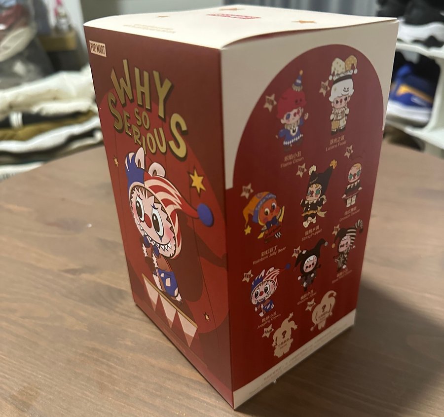Pop Mart Why So Serious - Vinyl Plush Pendant B.. | Köp på Tradera ...
