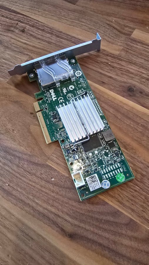Dell PERC H200E 6Gb/s PCIe x8 SAS Dual Port RAI.. | Köp på Tradera ...
