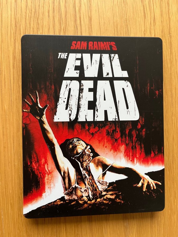 The Evil Dead - Steelbook - Blu-ray/svensk text | Köp på Tradera ...