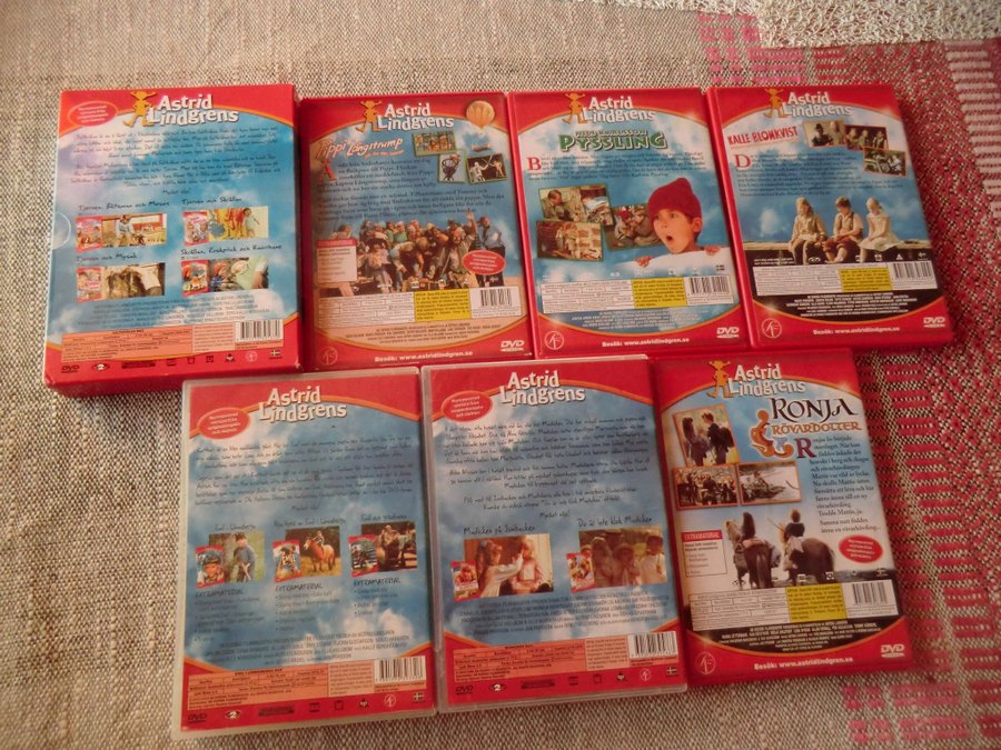 13 DVD box madicken emil i lönneberga pippi ron.. | Köp på Tradera ...