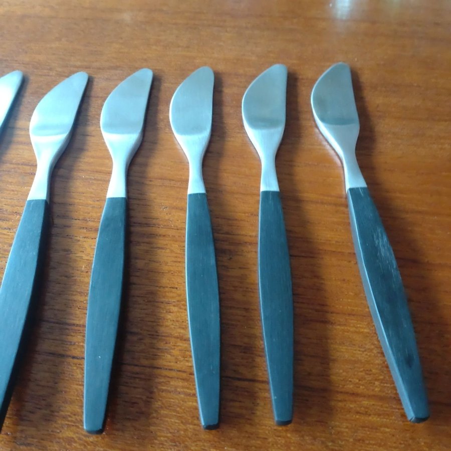 8 St Focus de Luxe Förrätt/efterrätt Knivar Fol.. | Köp på Tradera ...