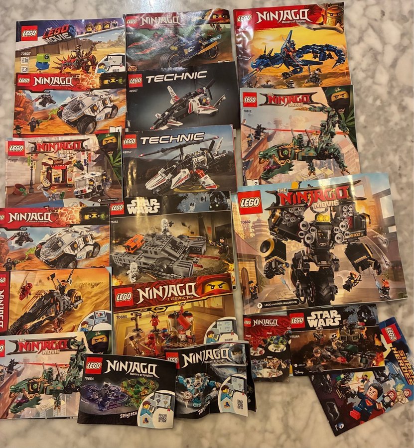 LEGO-paket 12 kg ink 135 minifigurer av olika v.. | Köp på Tradera ...