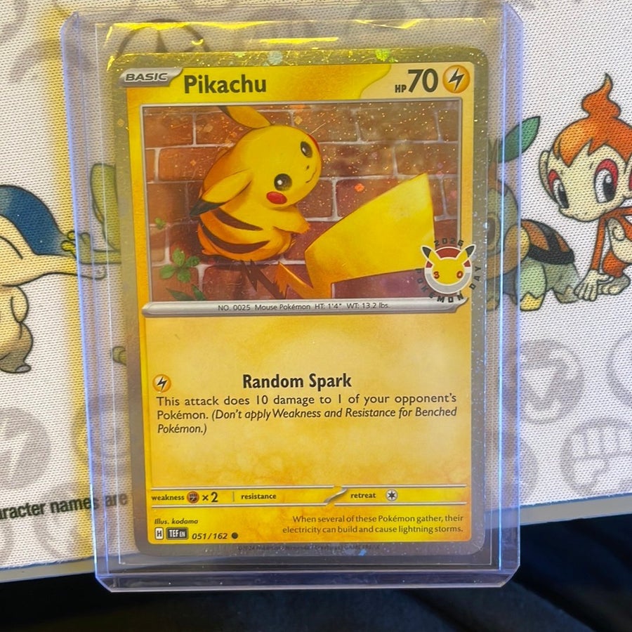 Pikachu 51/162 Temporal Forces Pokemonkort | Köp på Tradera (736979285)