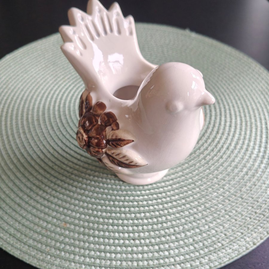 Rosa Ljung Dekorativ fågel | Köp på Tradera (708250769)