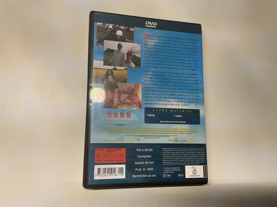 DVD film - Tur & Retur När bytte du familj sist.. | Köp på Tradera ...