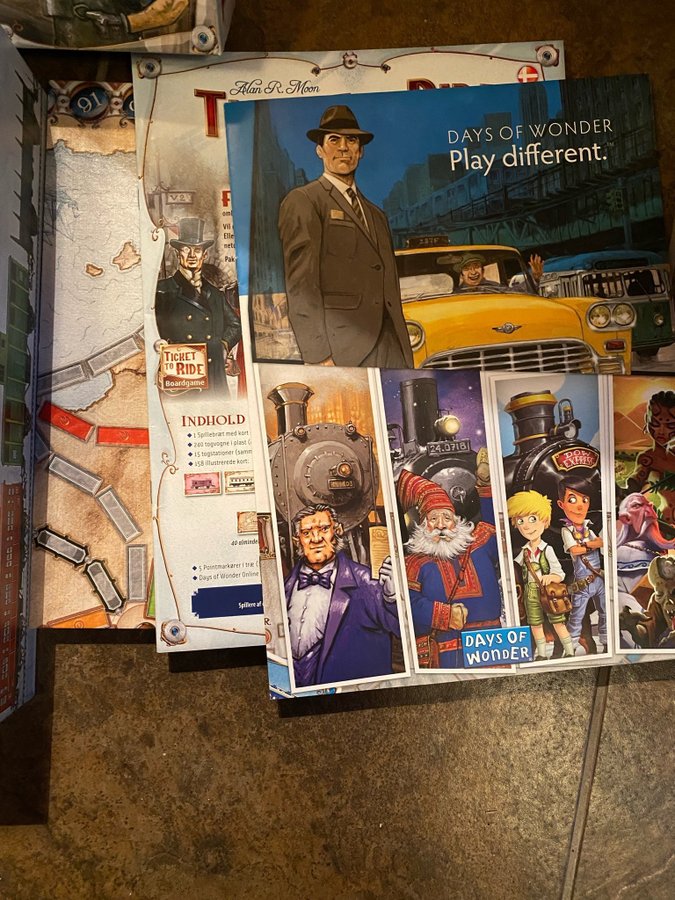 Ticket to Ride Europe Brädspel | Köp på Tradera (708407011)