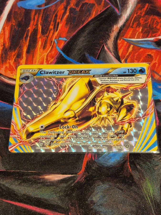 Clawitzer BREAK Pokémonkort | Köp på Tradera (711789113)