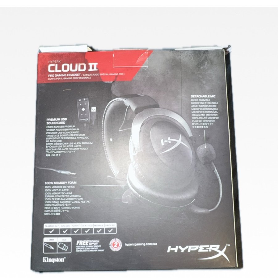 Se produkter som liknar HyperX Cloud II Gaming Headset på Tradera ...