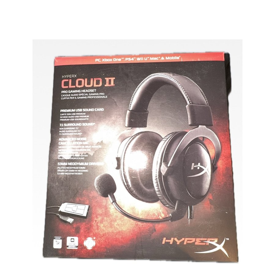 Se produkter som liknar HyperX Cloud II Gaming Headset på Tradera ...
