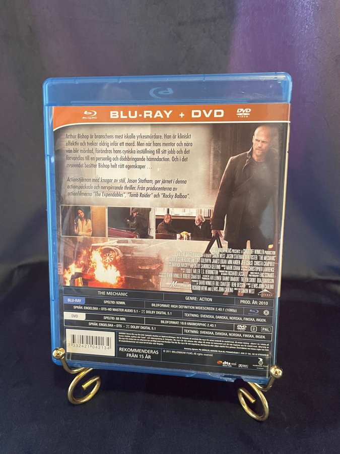 The Mechanic - Blu-Ray - 2-Disc - Jason Statham.. | Köp på Tradera ...
