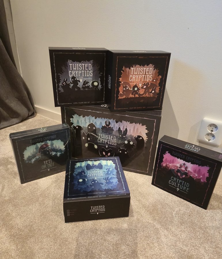 Twisted Cryptids Exclusive Edition inkl alla ex.. | Köp på Tradera ...