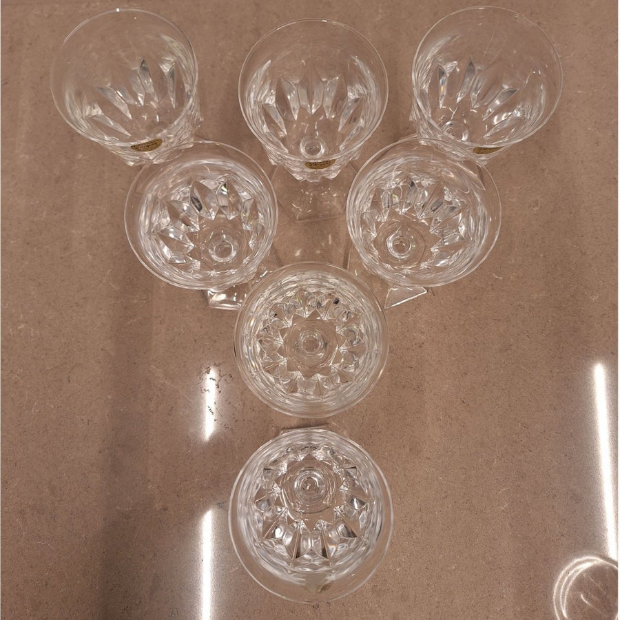 7 Cristal d'Arques Vinglas - Retro | Köp på Tradera (736206799)