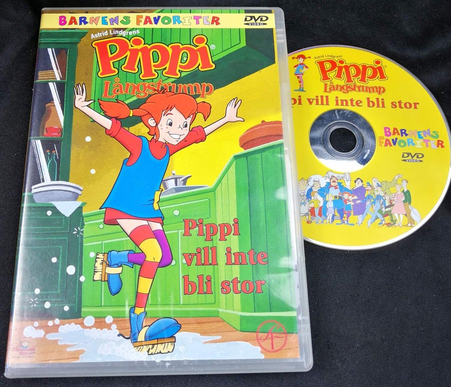 DVD Pippi vill inte bli stor (Astrid Lindgren P.. | Köp på Tradera ...