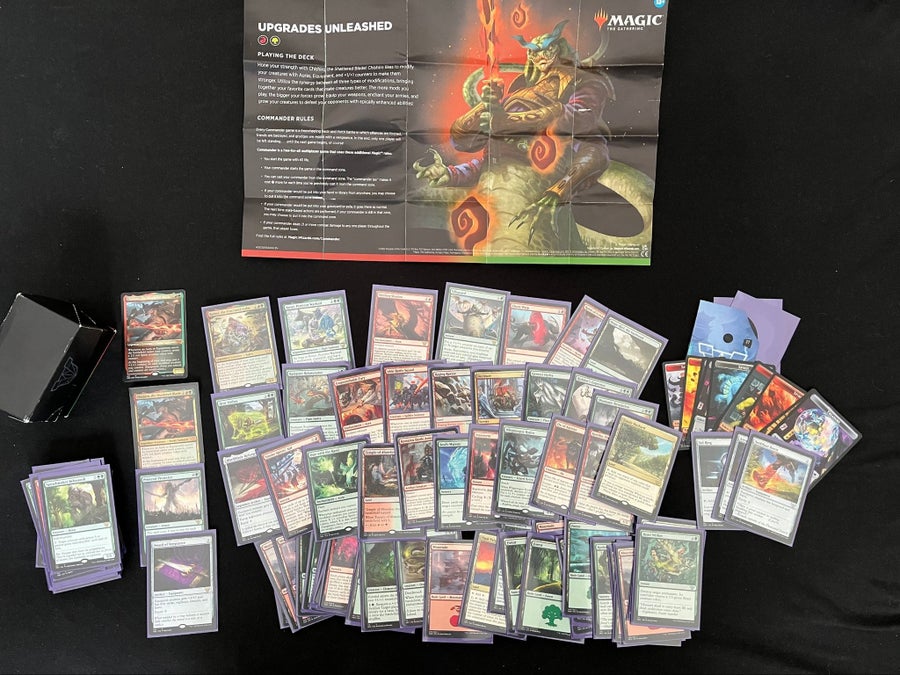 Upgrades unleashed precon Commander deck - Chis.. | Köp på Tradera ...