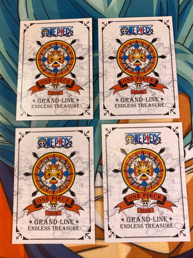 One Piece Grand-Line Endless Treasure Kort | Köp på Tradera (697343810)