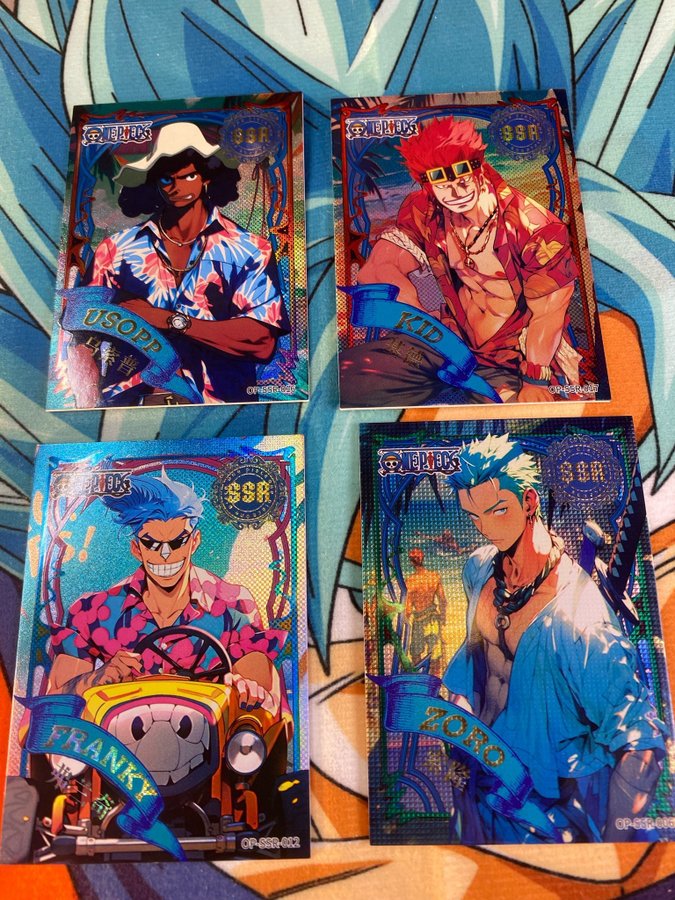 One Piece Grand-Line Endless Treasure Kort | Köp på Tradera (697343810)