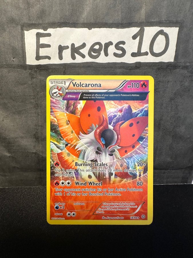 Se produkter som liknar Volcarona - 18/98 - XY: Ancie.. på Tradera ...