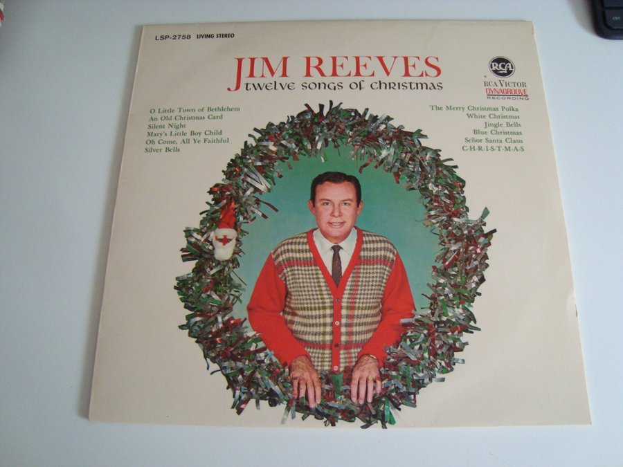 Jim Reeves - Twelve Songs of Christmas 60 tals .. | Köp på Tradera ...