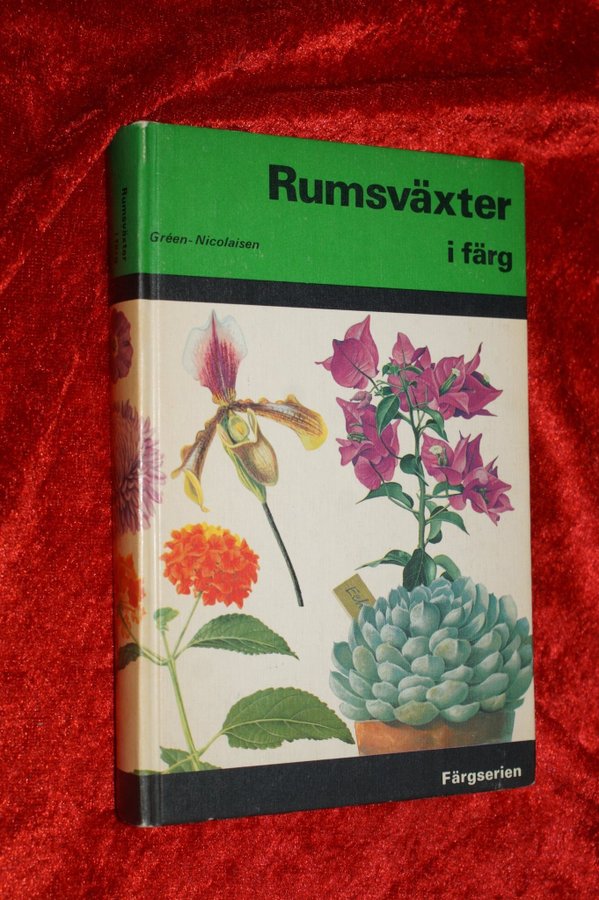 RUMSVÄXTER FÄRGSERIEN Tips Fakta Råd mm fint il.. | Köp på Tradera ...