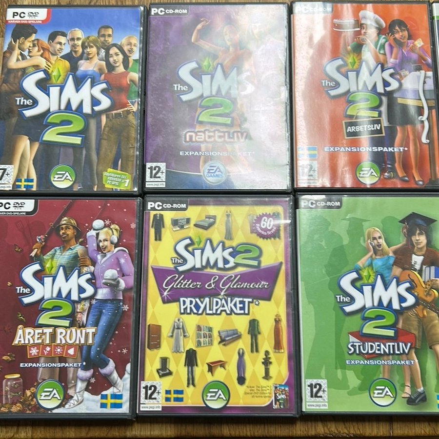 The Sims 2 Expansion Packs | Köp på Tradera (707010051)