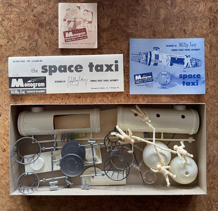 SUPER RARE VINTAGE 1959 Monogram The Space Taxi.. | Köp på Tradera ...