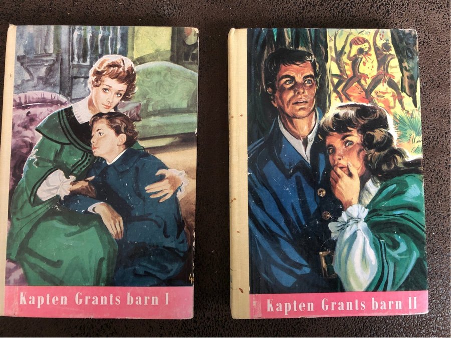 Jules Verne "Kapten Grants barn" del I och II | Köp på Tradera (708179453)