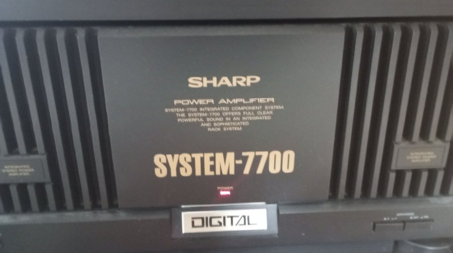 Se produkter som liknar Sharp System-7700 Stereoanläg.. på Tradera ...