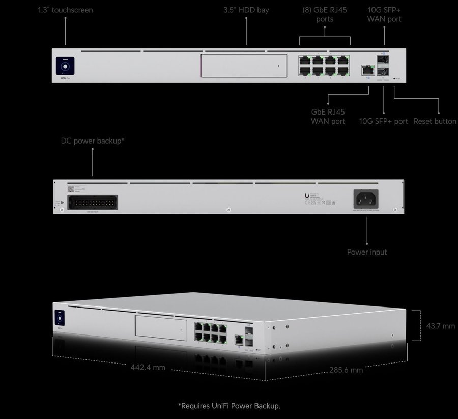NY Ubiquiti UniFi Dream Machine Pro (UDM-Pro) | Köp på Tradera (707753738)