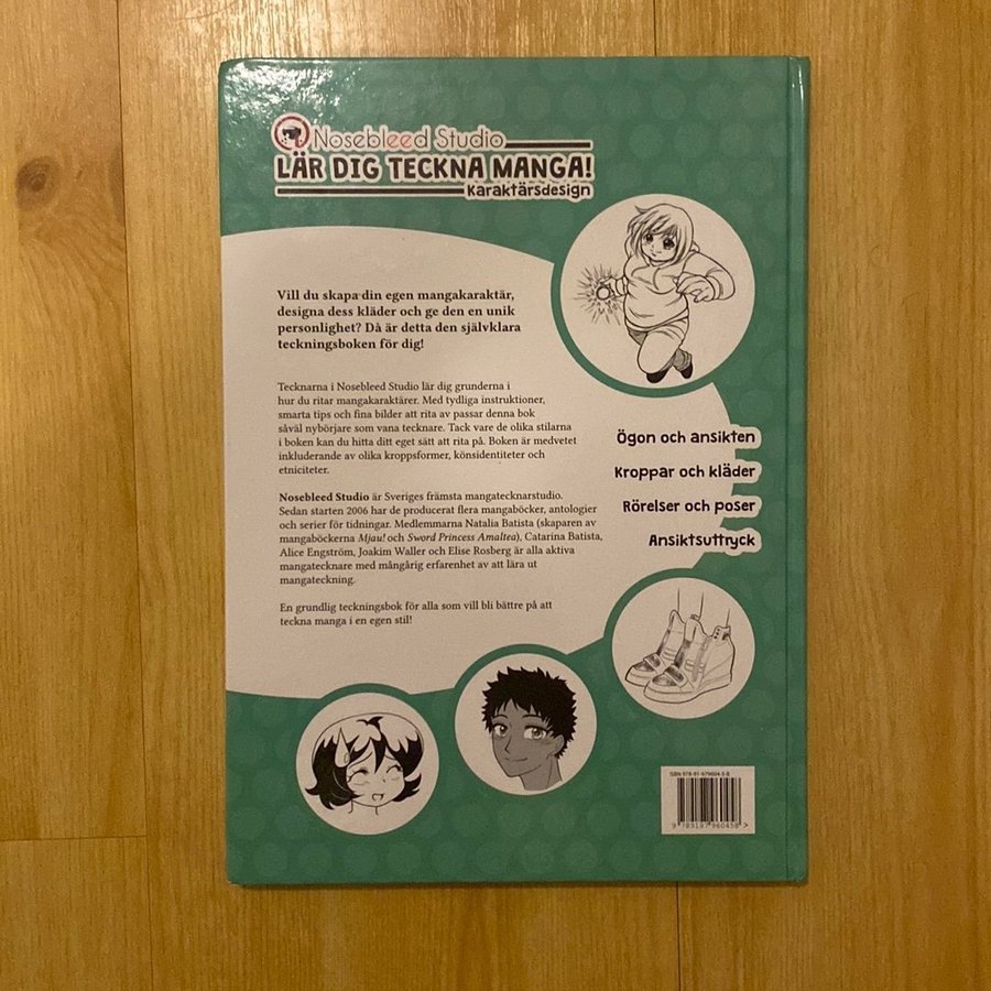 Lär dig teckna Manga! Karaktärsdesign - Noseble.. | Köp på Tradera ...