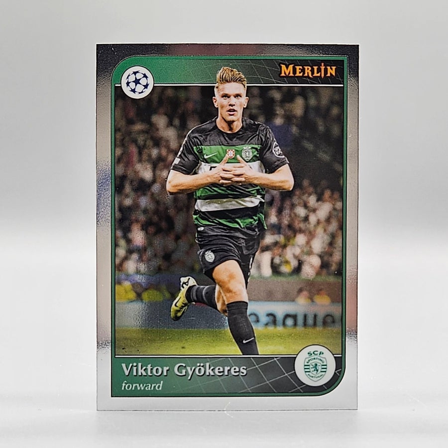 Viktor Gyökeres - Topps Merlin 24/25 Sporting | Köp på Tradera (715489556)