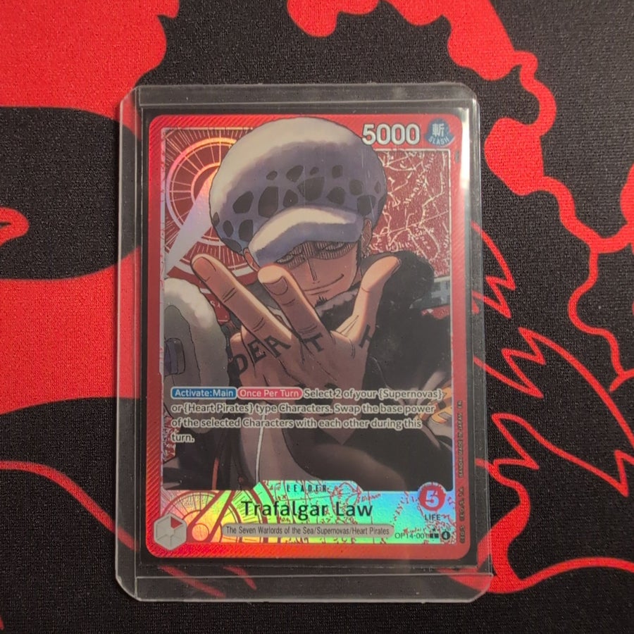 One Piece TCG Trafalgar Law OP01-001 Leader | Köp på Tradera (714258550)