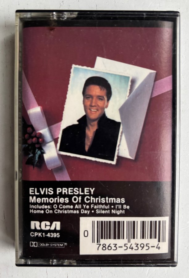Elvis Presley - Memories Of Christmas Kassettband | Köp på Tradera ...