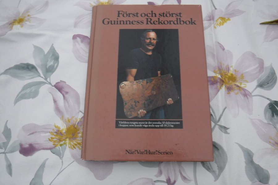 Först och störst Guinness rekordbok, När? Var? .. | Köp på Tradera ...